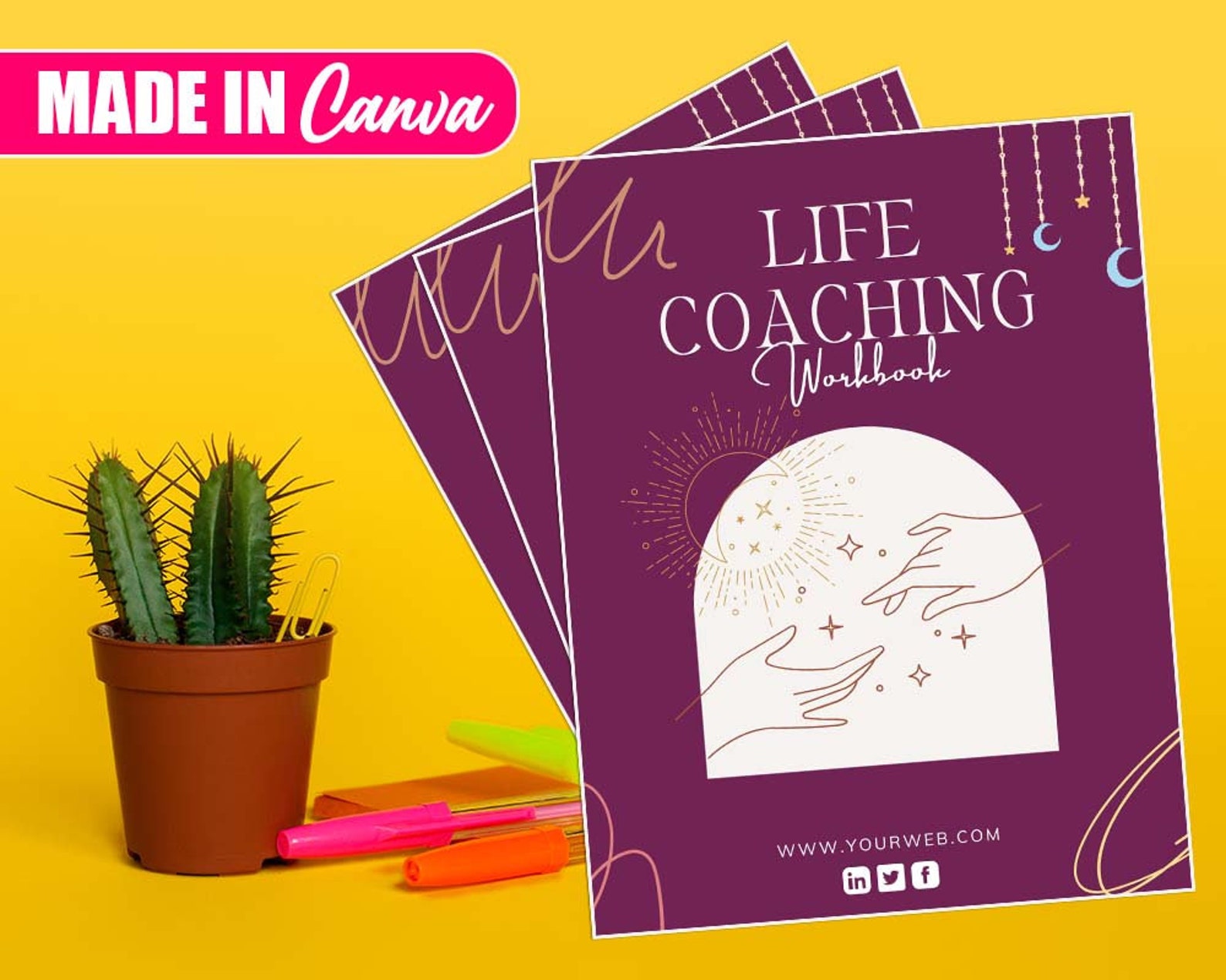 Life Coaching Flyer DIY Canva Life Coaching Flyer Template - Etsy