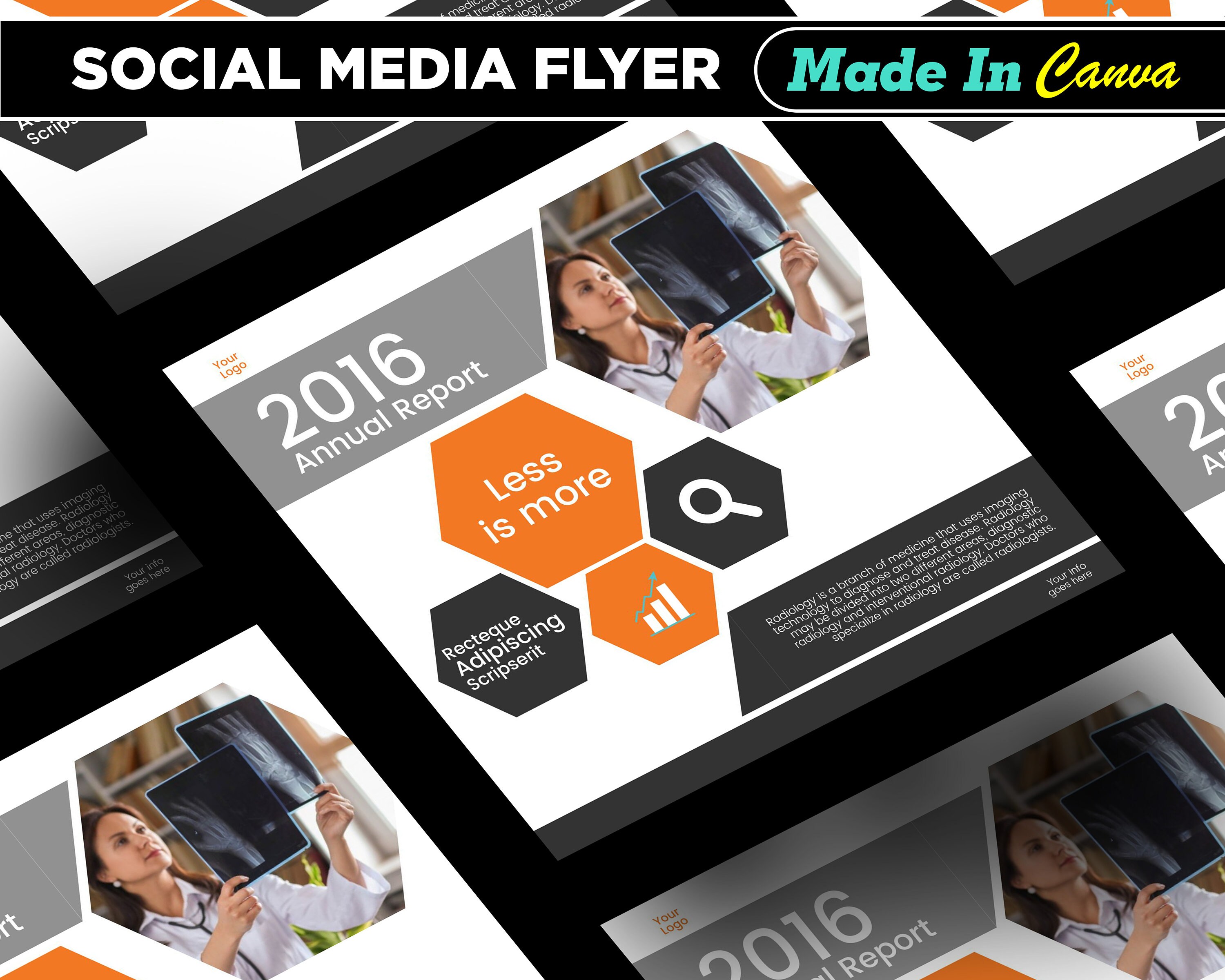 Radiology Flyer DIY Canva Radiology Flyer Template Editable - Etsy