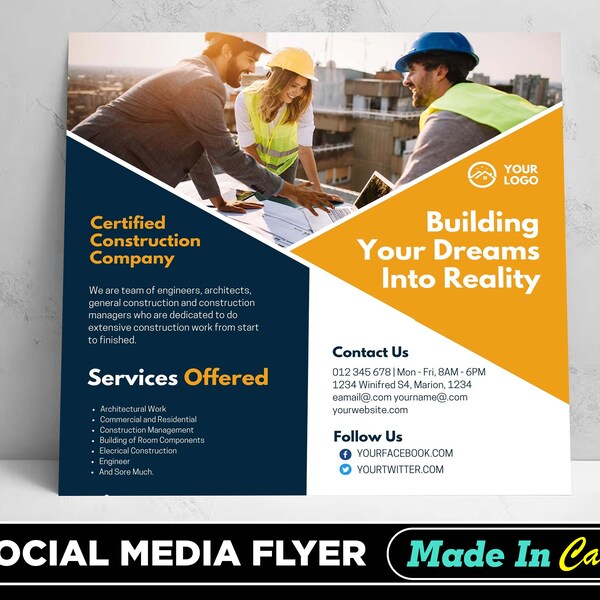 Concrete Flyer - Etsy