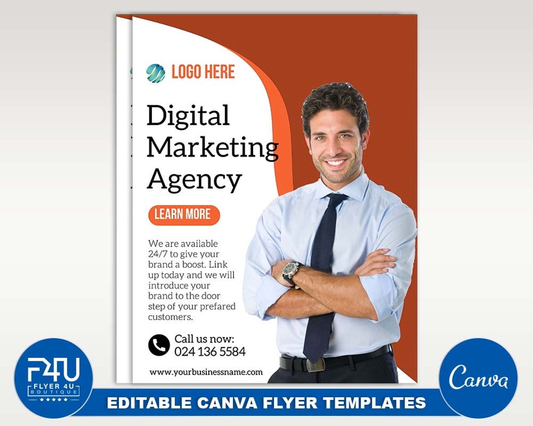 Freelance Writer Flyer, DIY Canva Freelance Writer Flyer Template 2022 ...