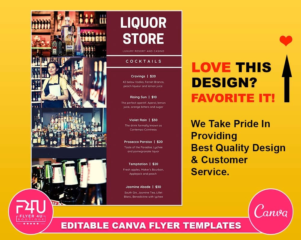Liquor Store Flyer New Years The Liquor Store