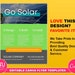 Solar Flyers Template, DIY Canva Solar Flyers, Editable Canva US Letter ...