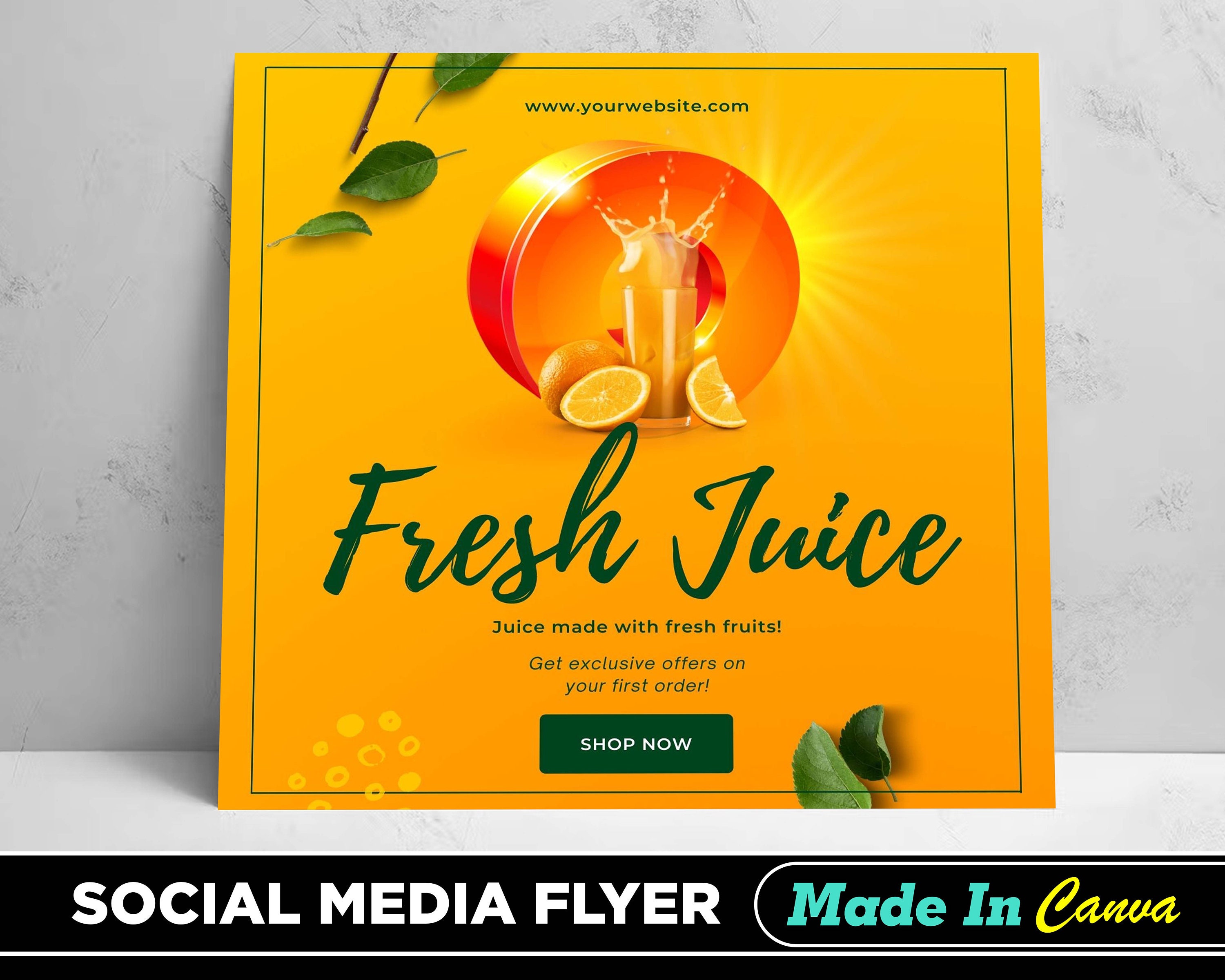 Fresh Juice Poster