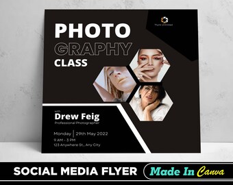 Photography Class Flyer - Etsy