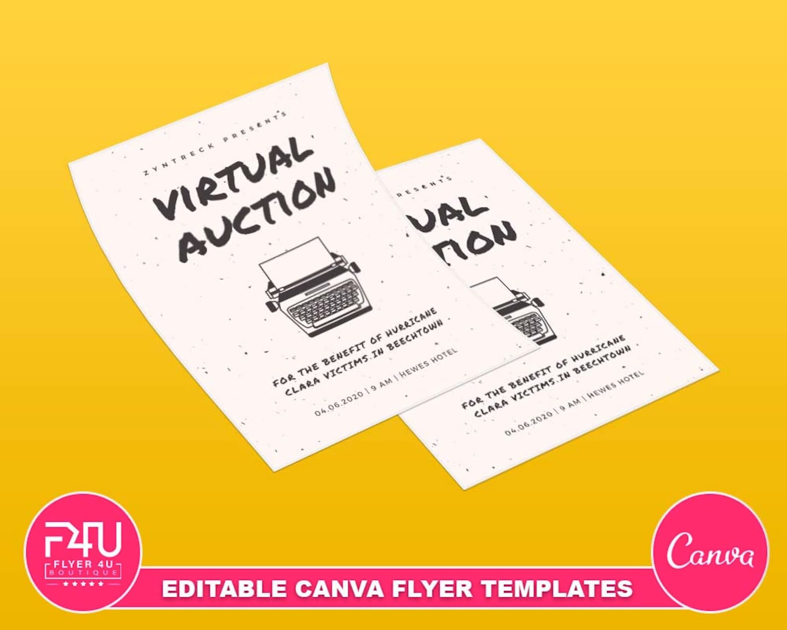 Virtual Assistant Flyer, DIY Canva Virtual Assistant Flyer Template ...