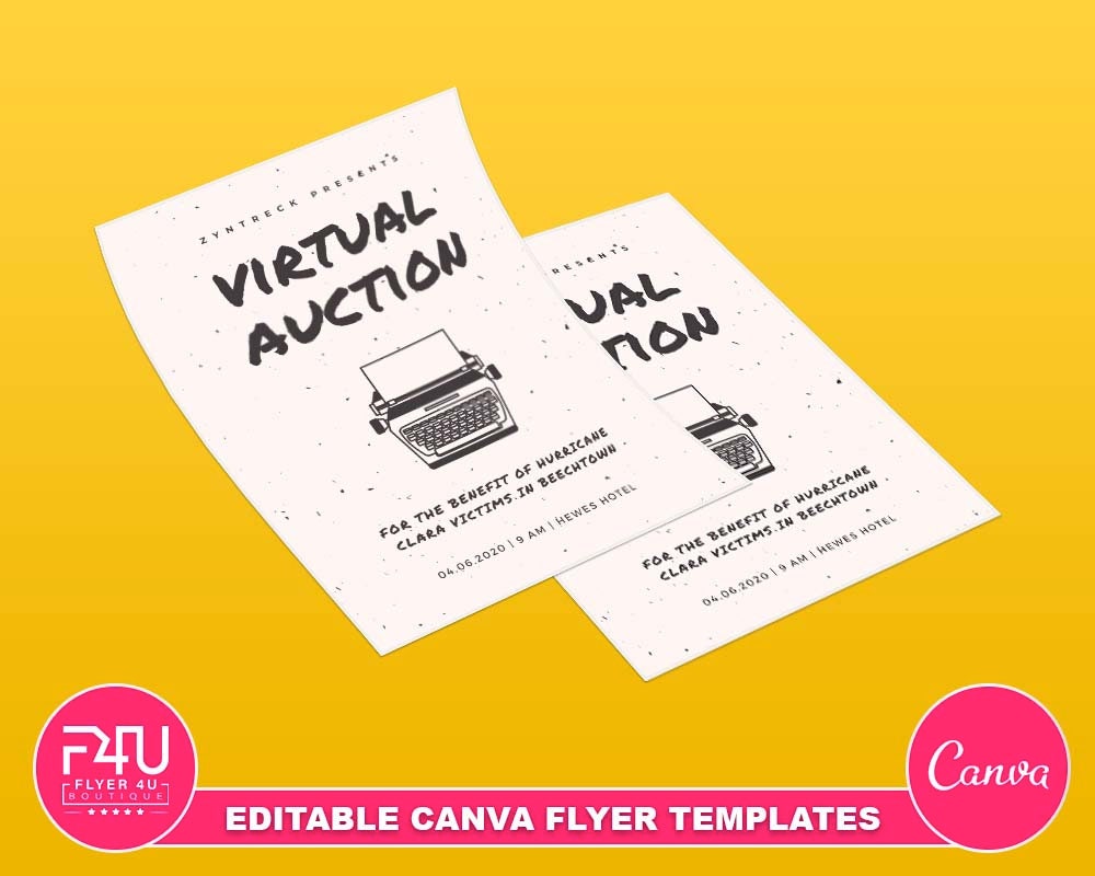 Virtual Assistant Flyer, DIY Canva Virtual Assistant Flyer Template ...
