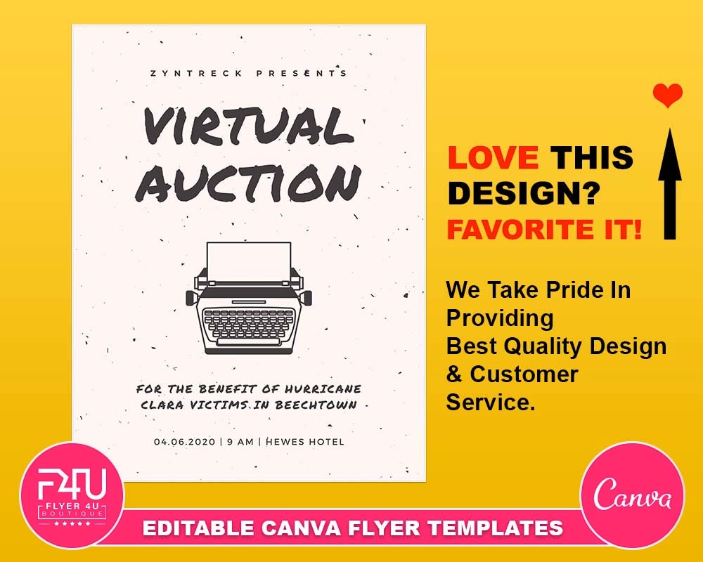 Virtual Assistant Flyer, DIY Canva Virtual Assistant Flyer Template ...