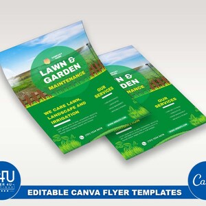 Irrigation Services Flyer DIY Canva Irrigation Servicesflyer - Etsy