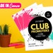 Club Promoters Flyer DIY Canva Club Promoters Flyer Template - Etsy