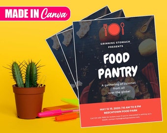 Food Pantry Flyer - Etsy