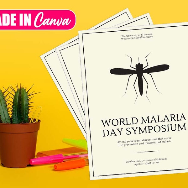 Malaria Flyers - Etsy