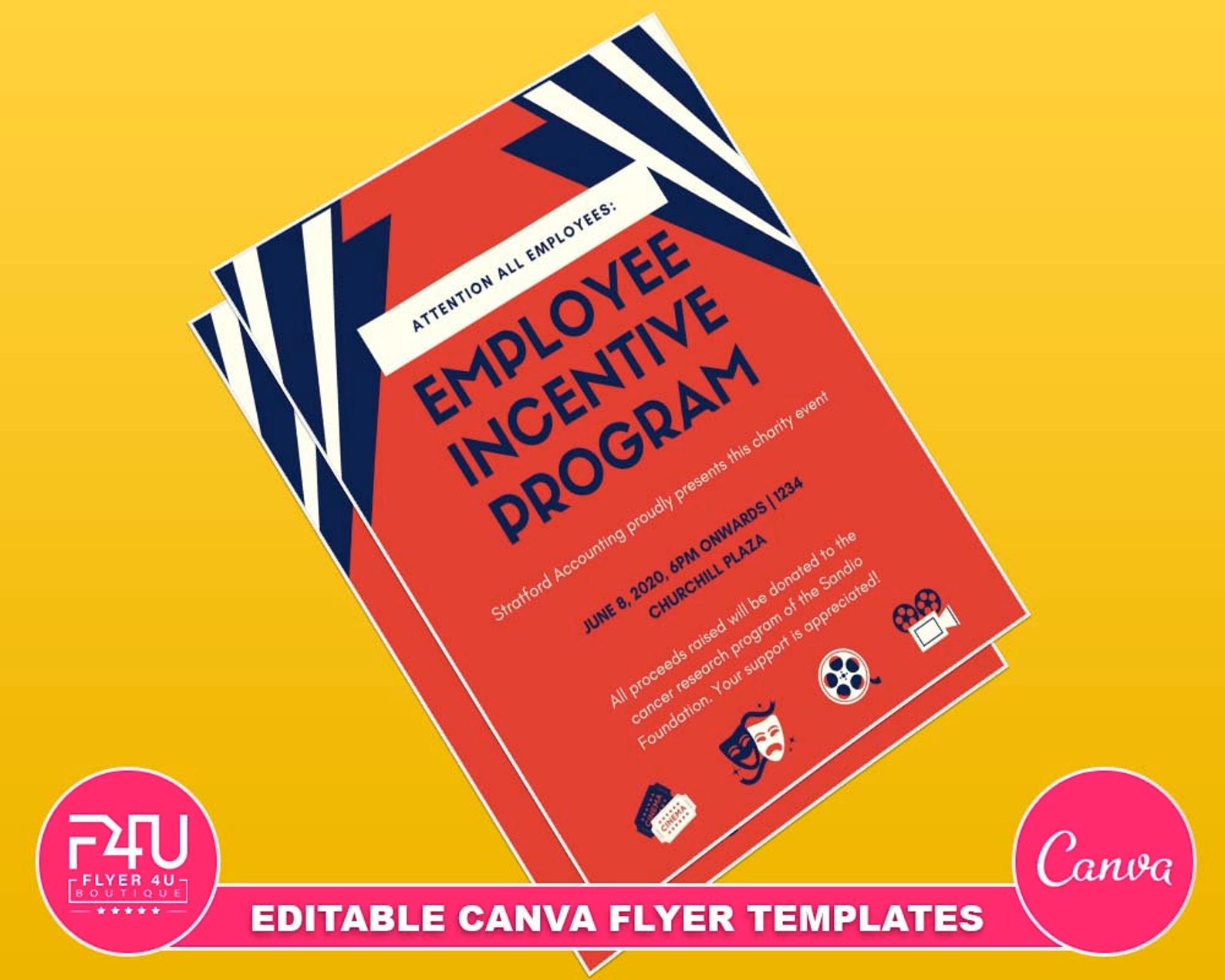 Employee Incentive Program, DIY Canva Employee Incentive Program ...