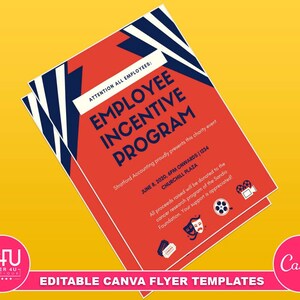 Employee Incentive Program, DIY Canva Employee Incentive Program ...
