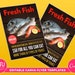 Fish Sale Flyer, DIY Canva Fish Sale Templates, Editable Canva US ...