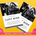Last Ride Flyer, DIY Canva Last Ride Flyer Template, Editable Canva US ...