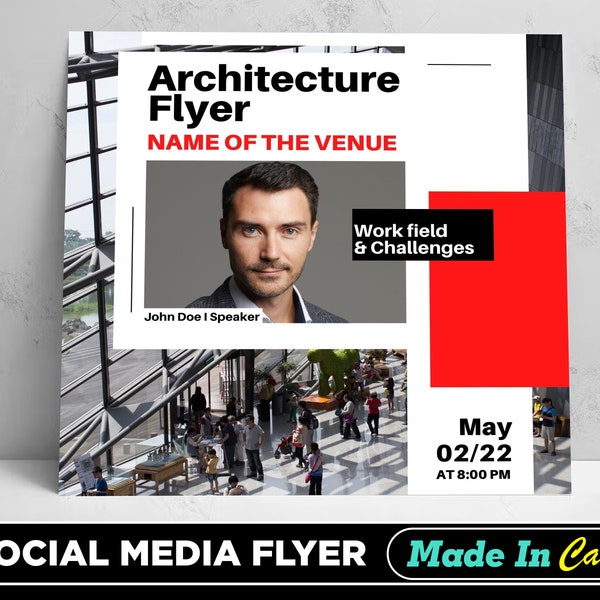 Architecture Flyer - Etsy