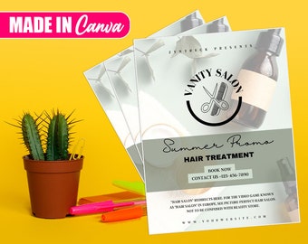 Tanning Flyer Template - Etsy