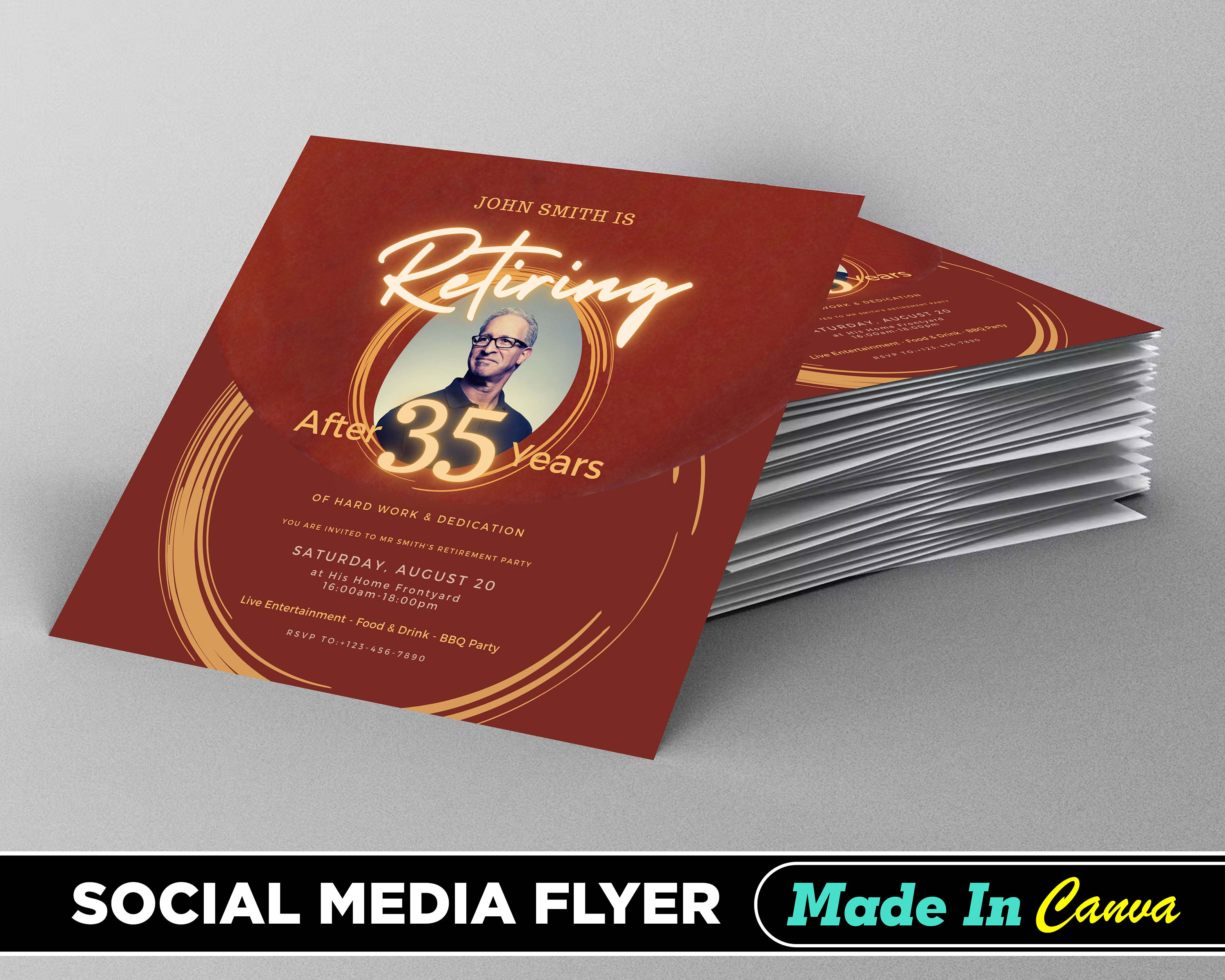 Retirement Advice Flyer, DIY Canva Retirement Advice Flyer Template ...