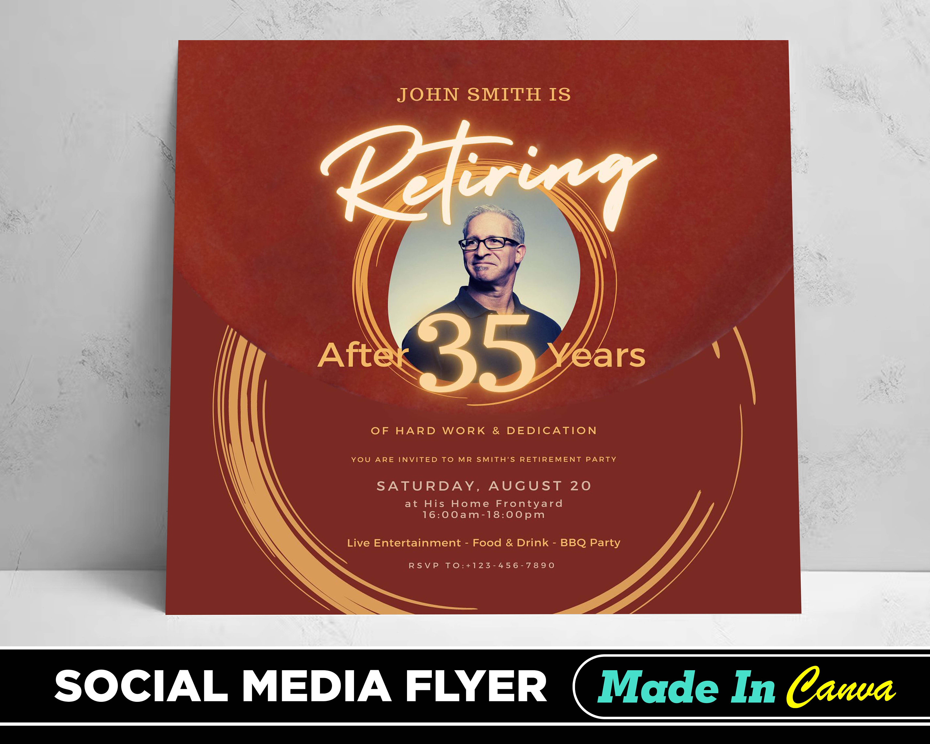 Retirement Advice Flyer, DIY Canva Retirement Advice Flyer Template ...