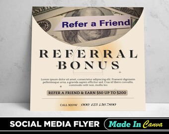 Referral Bonus Template - Etsy