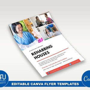 Rehabbing Houses Flyer DIY Canva Rehabbing Houses Flyer | Etsy