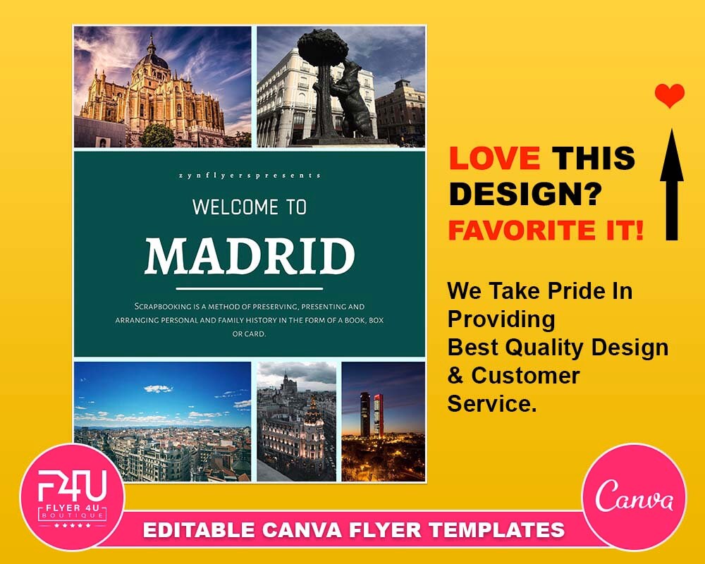 Scrapbooking Flyer, DIY Canva Scrapbooking Flyer Template 2022 ...