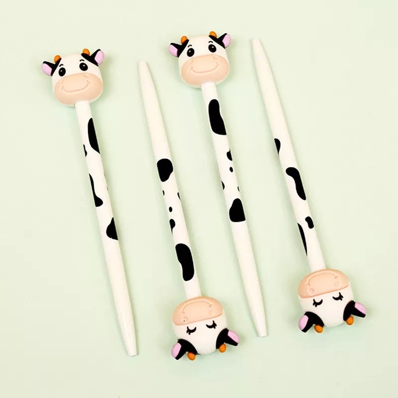 Cow Pen Dairy Cow Pen Moo Cow Pen Push Top Pen With FREE - Etsy