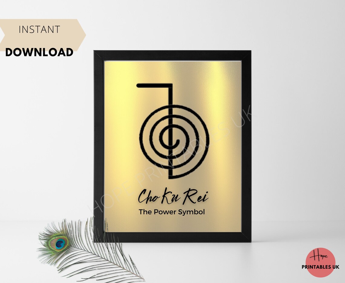 Reiki Symbols Printable Wall Art Energy Healing Trio in - Etsy UK