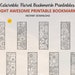 Set of 12 Halloween Bookmark Printables, Coloring Option Bookmarks ...