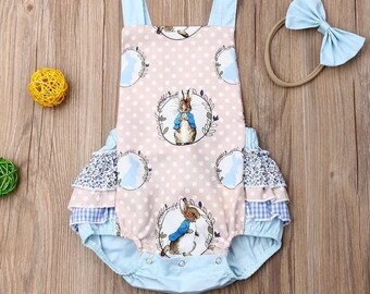 Peter Rabbit Baby Clothes - Etsy UK