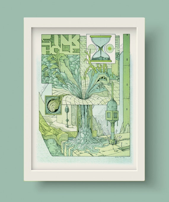 Sinkhole Illustration
