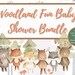 Woodland Theme Baby Shower Bundle With Baby Shower Games - Etsy