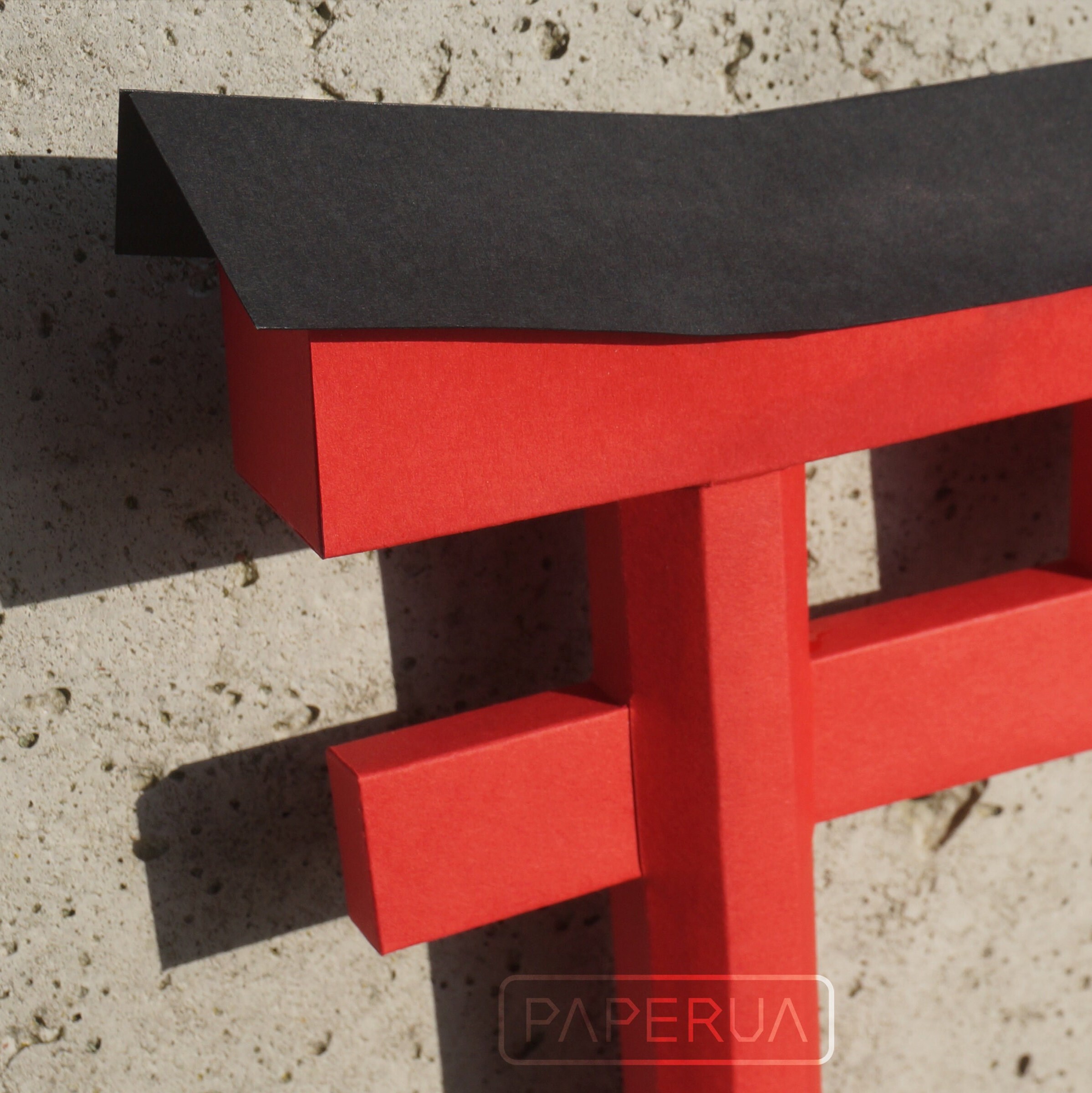 Papercraft TORII Digital Template DIY Torii Gate 3D Origami - Etsy UK