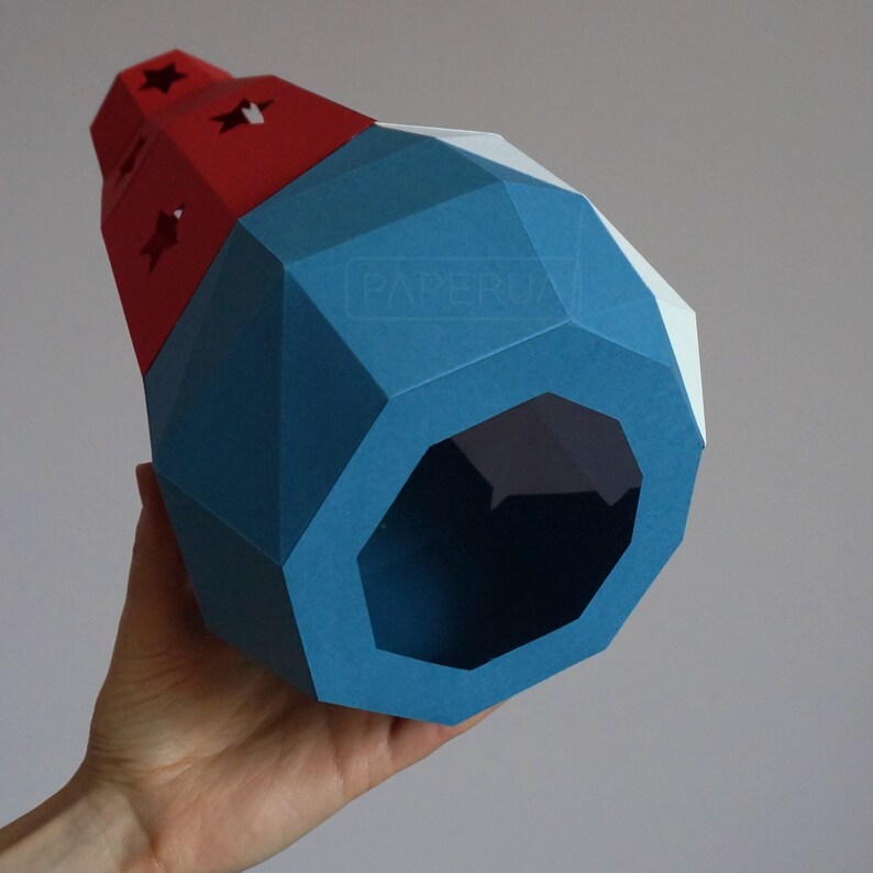 GNOME 7 Hats DIY Xmas Papercraft Low Poly Dwarf Model - Etsy