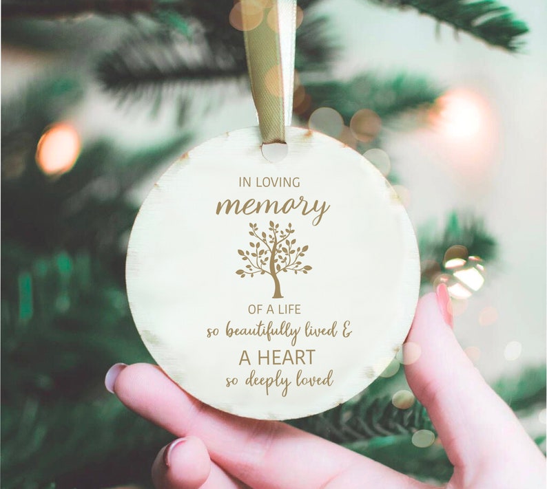 Christmas Memorial Ornament SVG Bundle (commercial Use) - Etsy