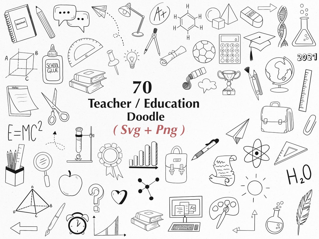 70 Teacher / Education Svg Bundle | Teacher Svg | Education Svg ...