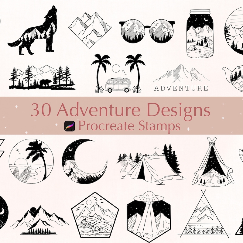 Adventure Stamp - Etsy