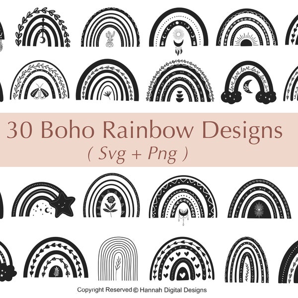 Boho Svg - Etsy