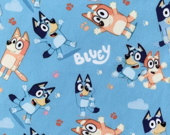 Bluey Fabric by the Yard | Etsy