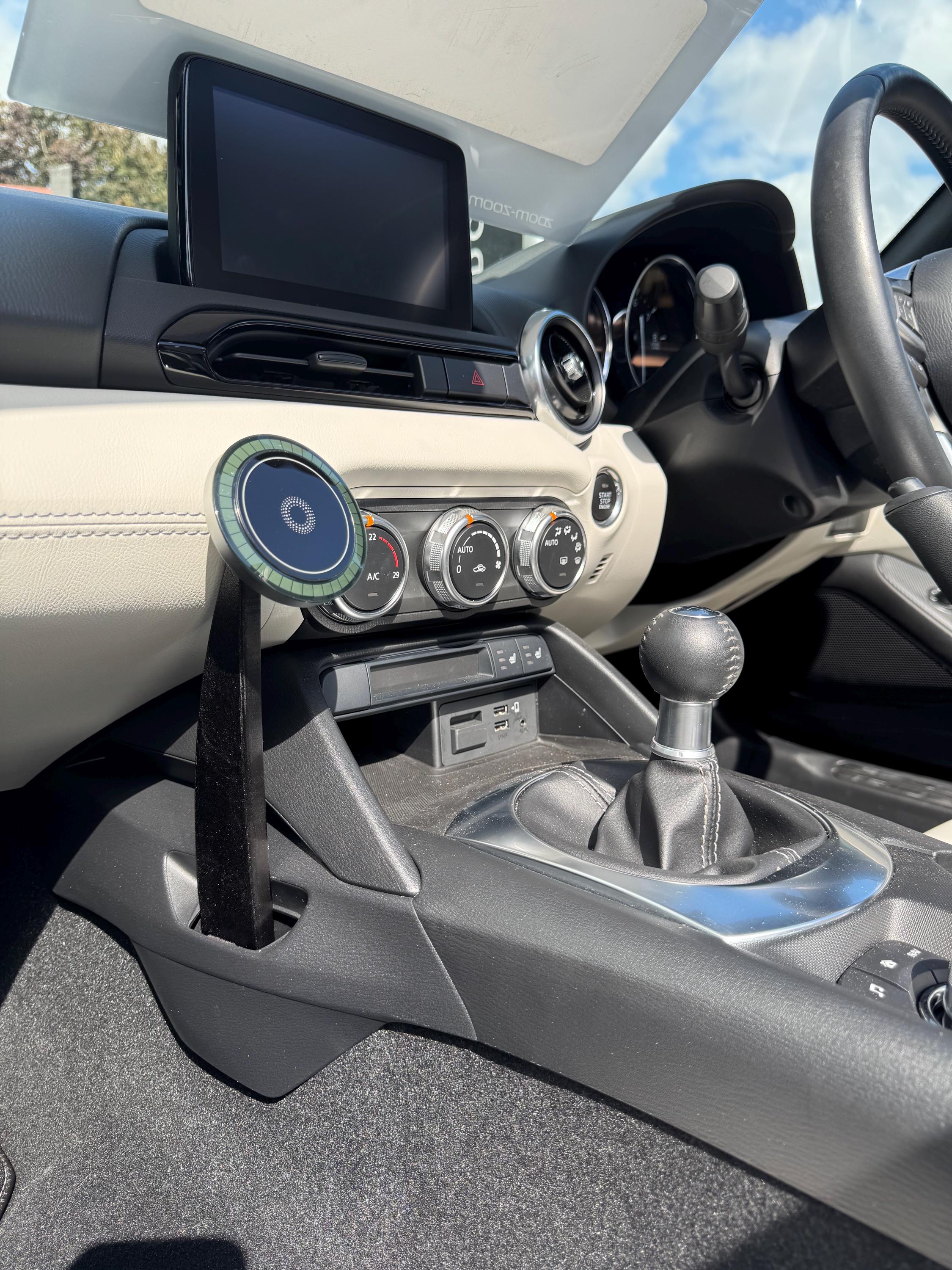 Mazda MX-5 ND Rf/fiat 124 Spider Magsafe Wireless Phone Mount ...