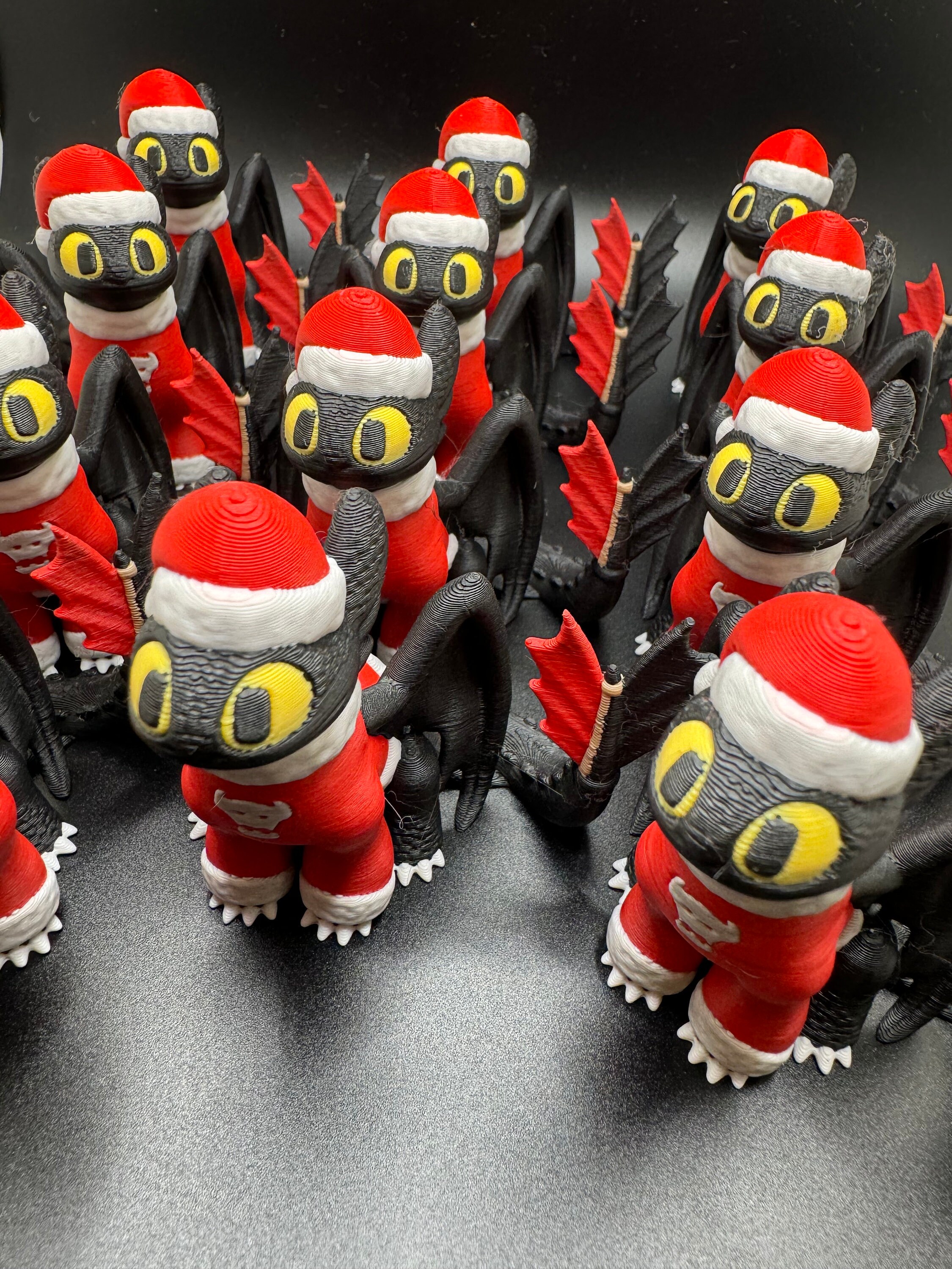 Christmas Toothless Dragon Ornament – Festive Tree Decoration or ...