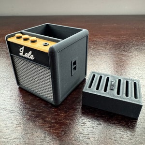 Amplifier Style Guitar Pick Holder - Personalised Plectrum Organiser ...