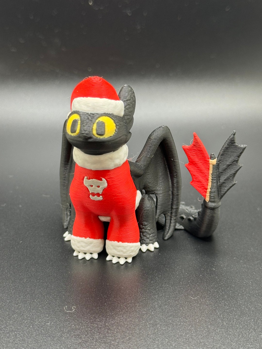 Christmas Toothless Dragon Ornament – Festive Tree Decoration or ...