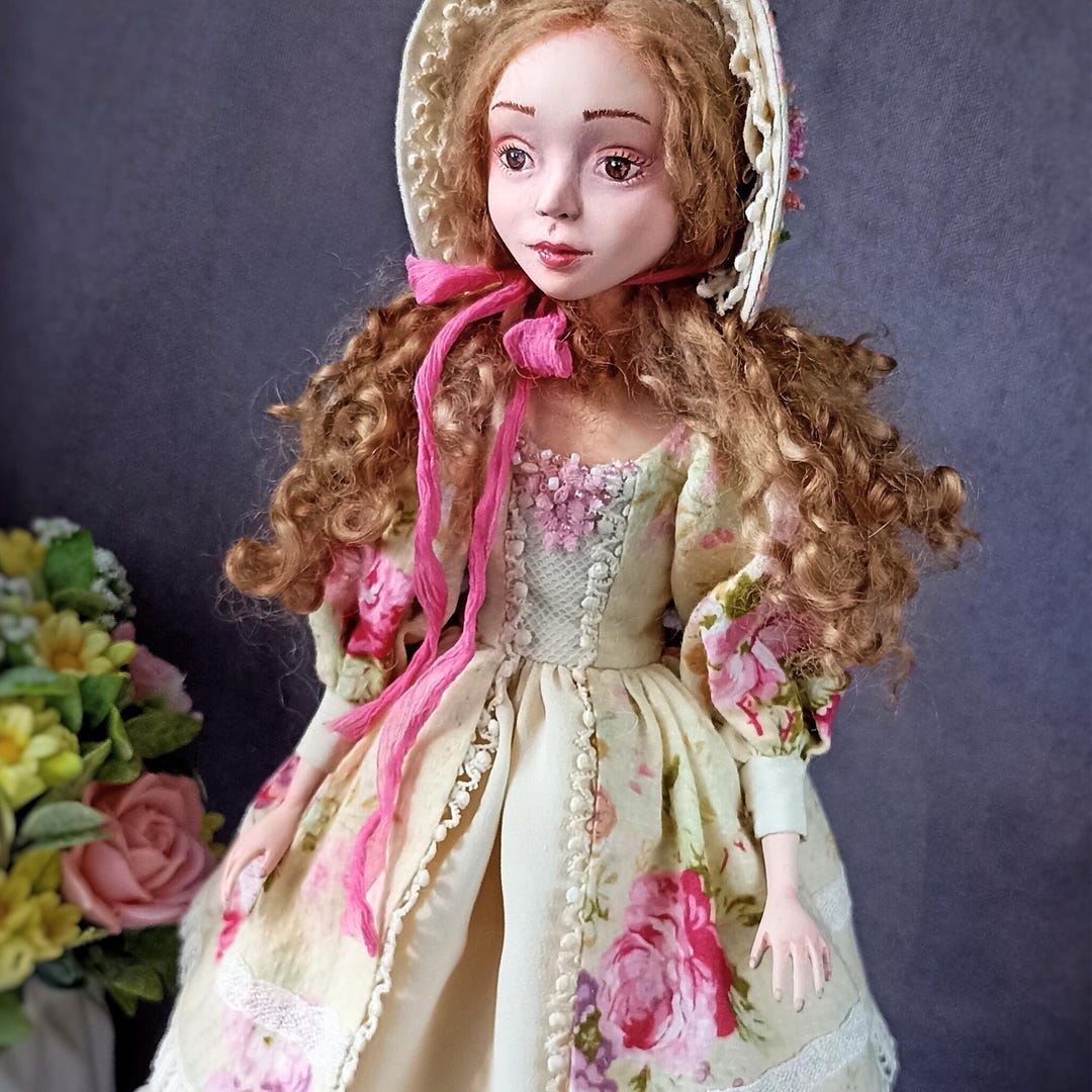 Anabelle , Art Doll, Sculpture Doll, Interior Dolla Great Gift for Your ...