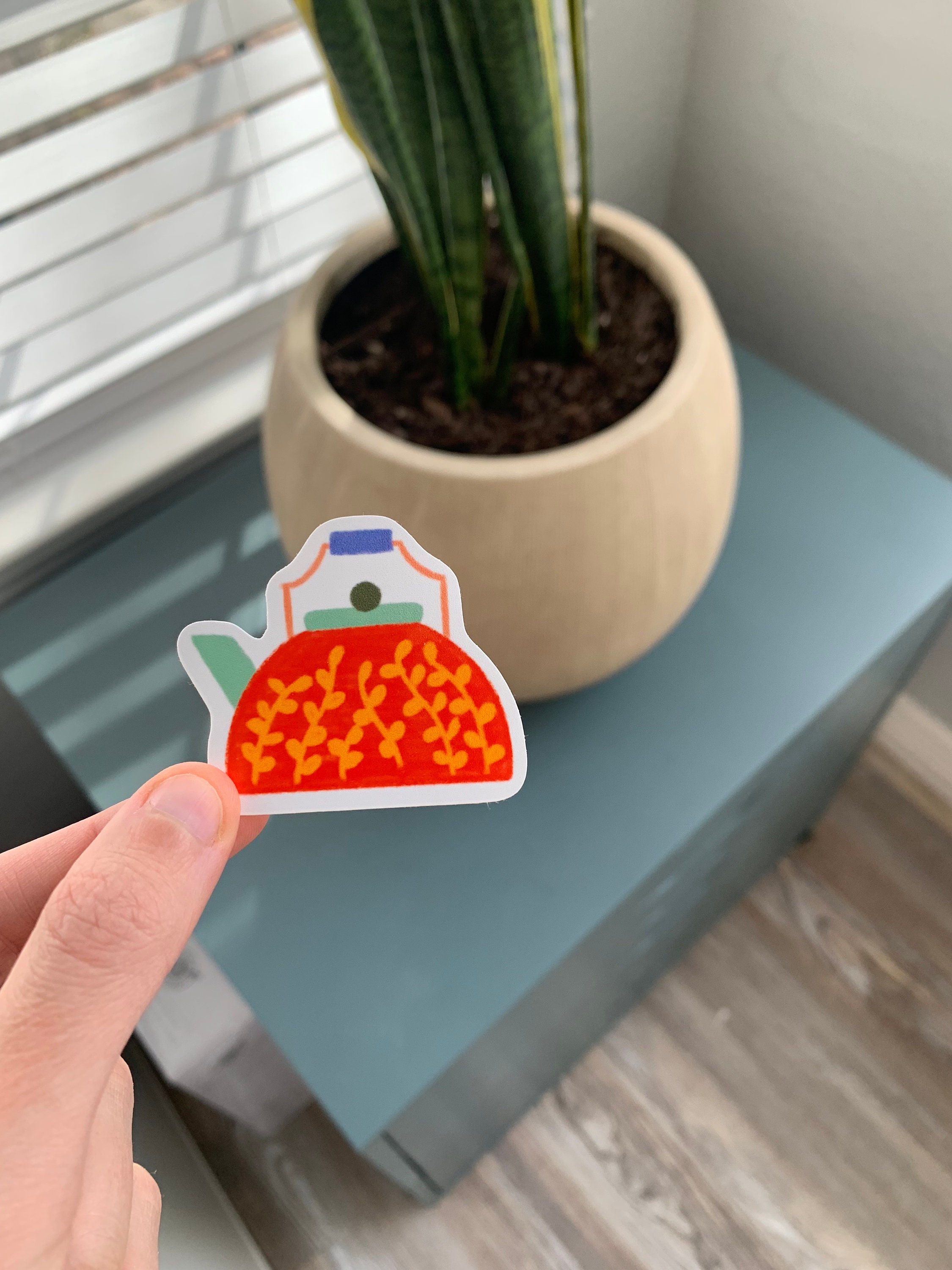 Teapot Sticker Pack/ Tea Lover/ Cottagecore Kettle/ Cozy Tea - Etsy