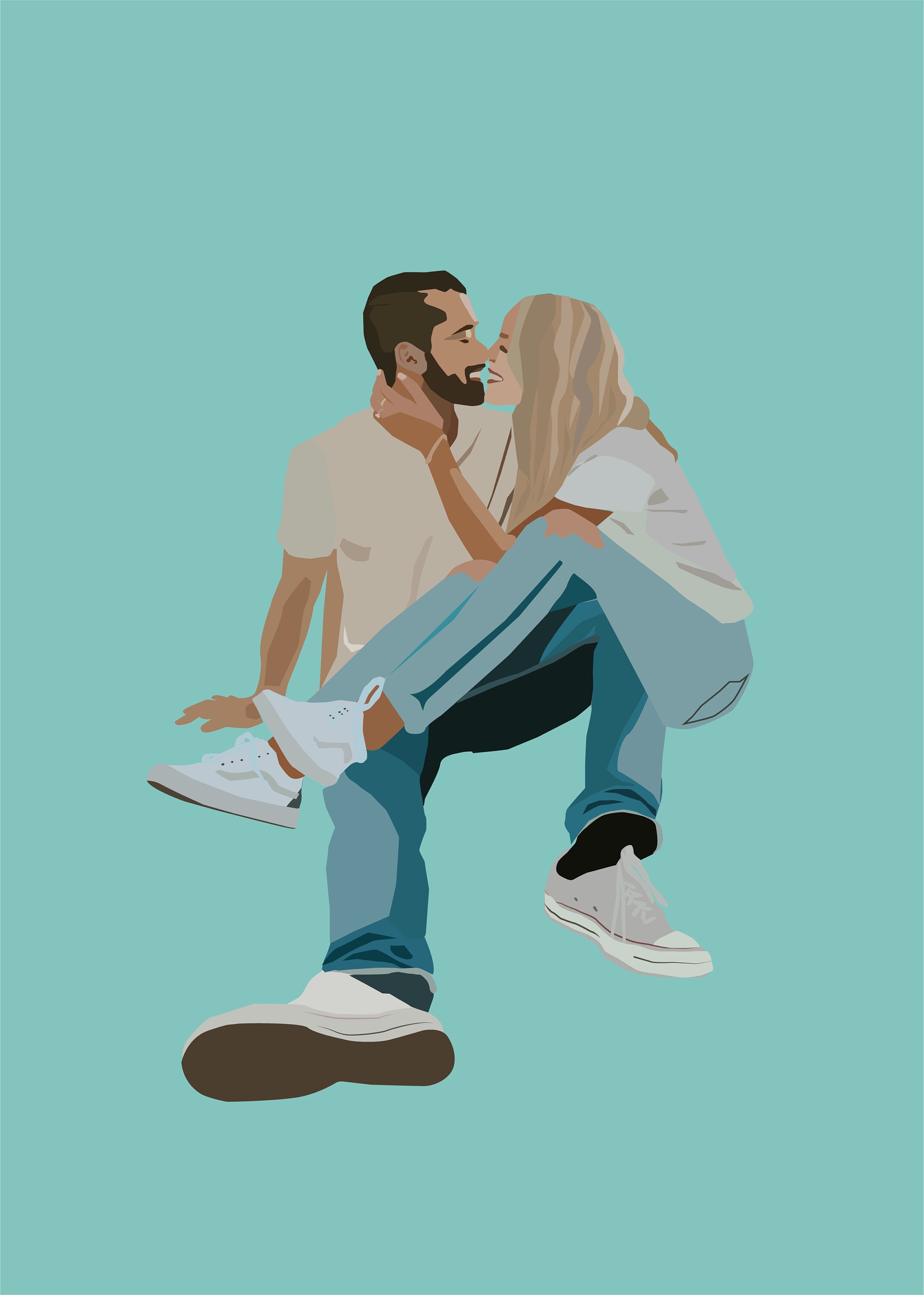 Personalized Illustrations of Your Photos - Digital File - Etsy UK