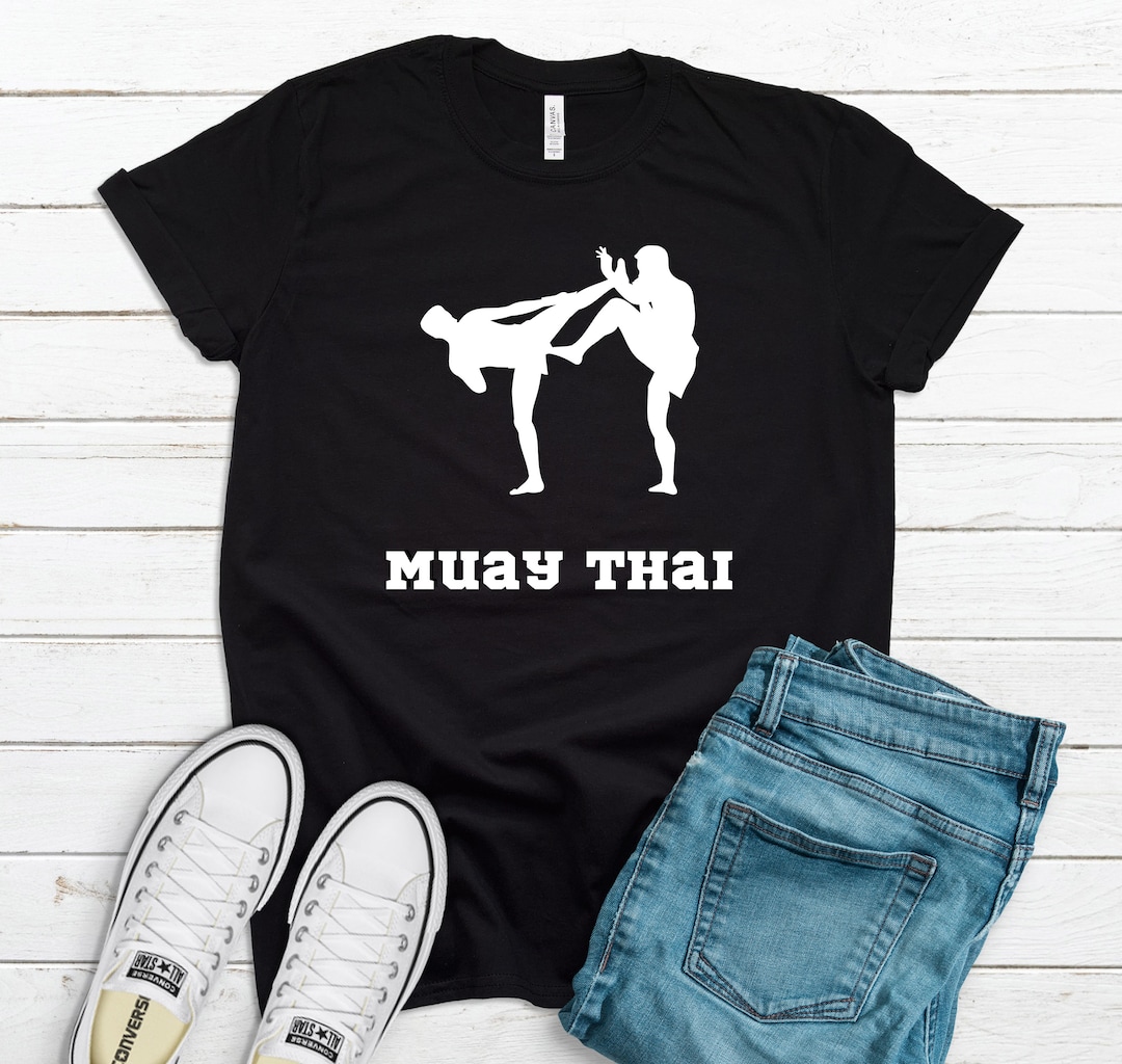 Muay Thai T Shirt, Thai Cultural Shirt. Kick Boxing Shirt, Boxing ...