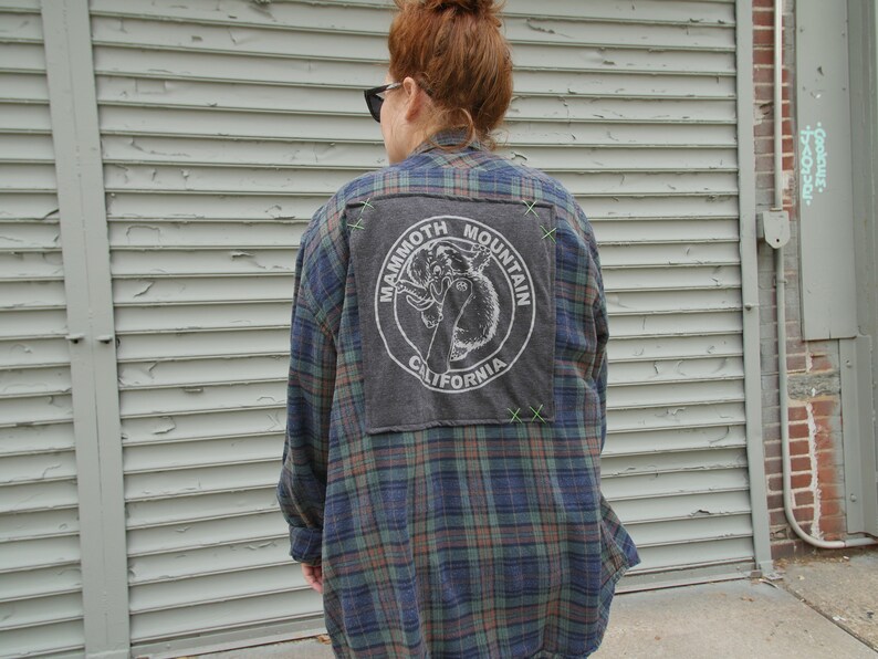 Mammoth Mountain Flannel Shirt - Etsy