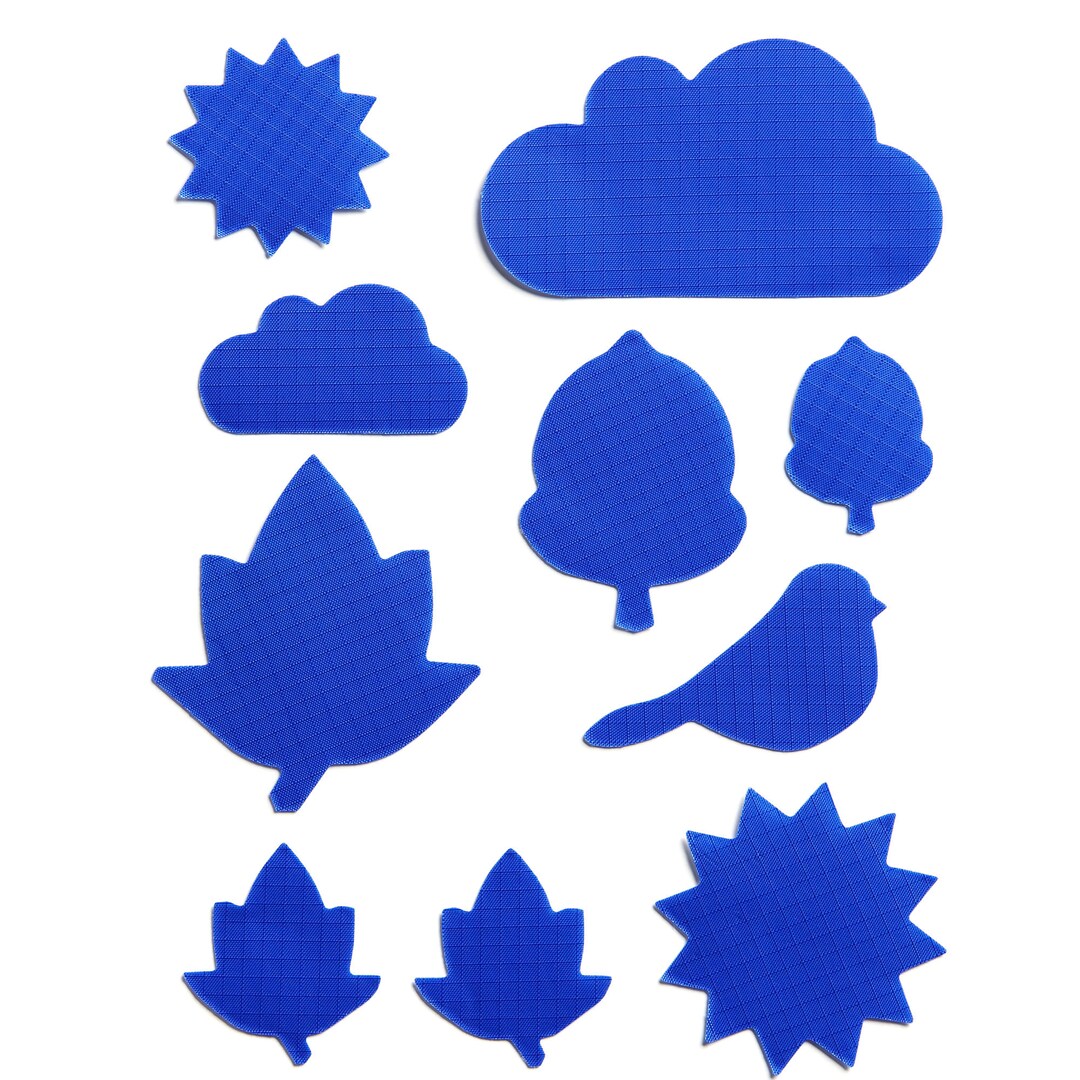 Nature Patches - Royal Blue - Self-adhesive Repair Patches for Down ...