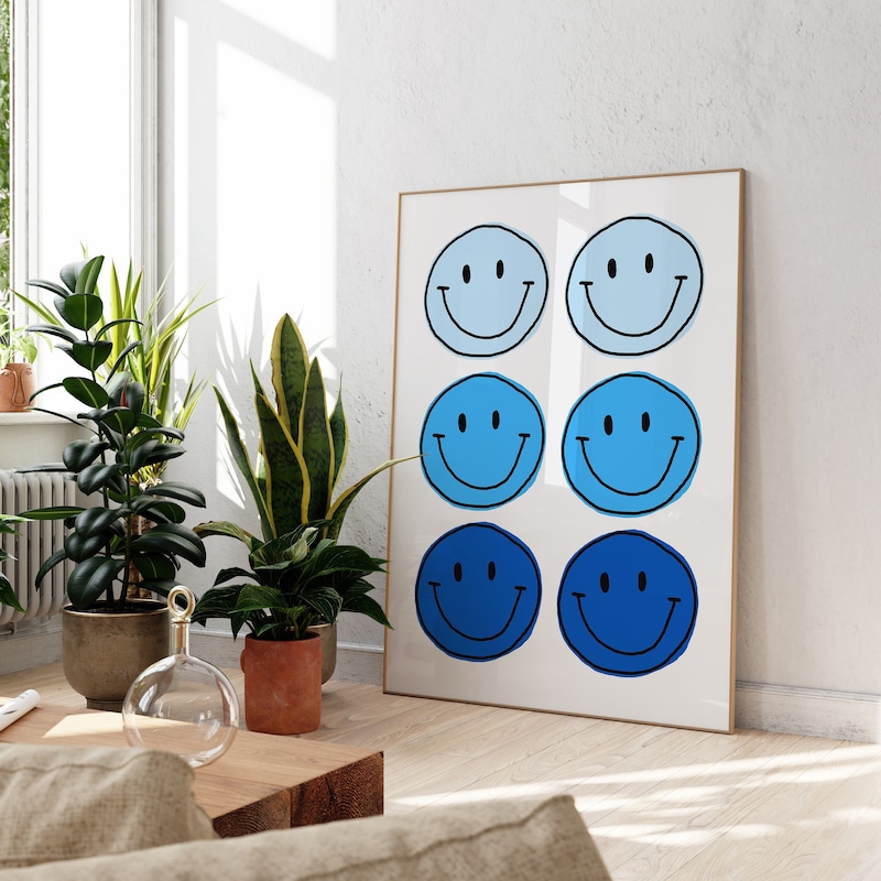 Smiley Face Decor - Etsy